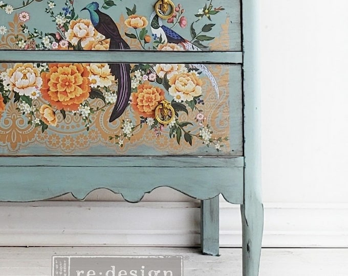 New! Decals for Furniture, Cece Restyled Transfer, PHEASANTS AND ...