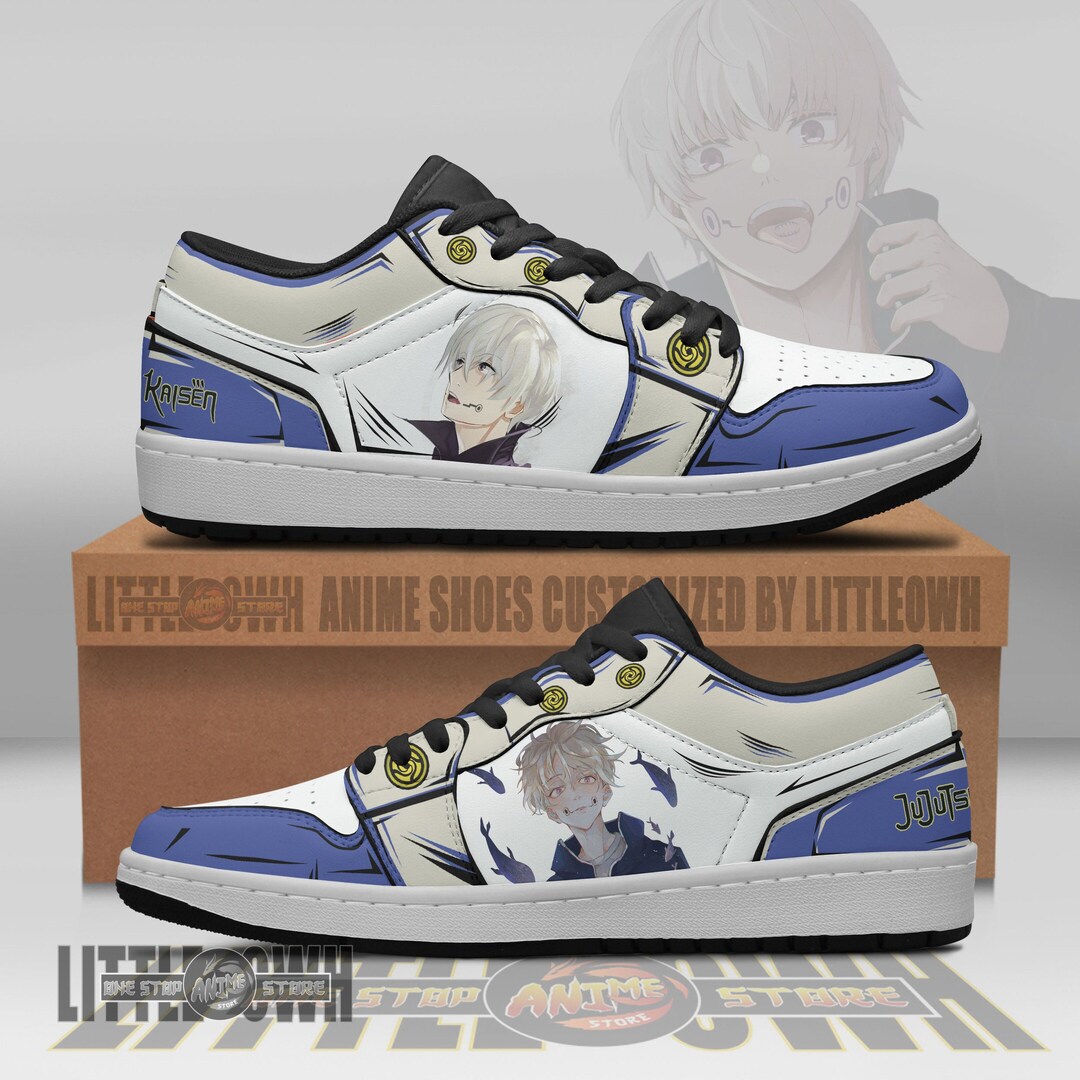 Toge Inumaki Anime Shoes Custom Jujutsu Kaisen AJ Low Top Shoes SB030 ...