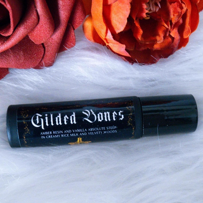 Perfume Oil Roll-on - Amber, Vanilla, Rice Milk - 10ml - Vegan Gothic ...