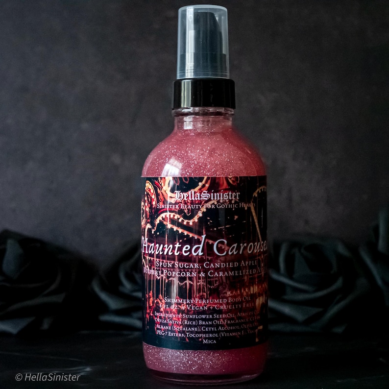 Haunted Carousel - Fall Gothic Perfume Body Oil - Spun Sugar, Candy ...