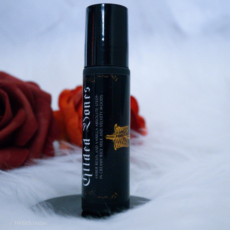 Perfume Oil Roll-on - Amber, Vanilla, Rice Milk - 10ml - Vegan Gothic ...