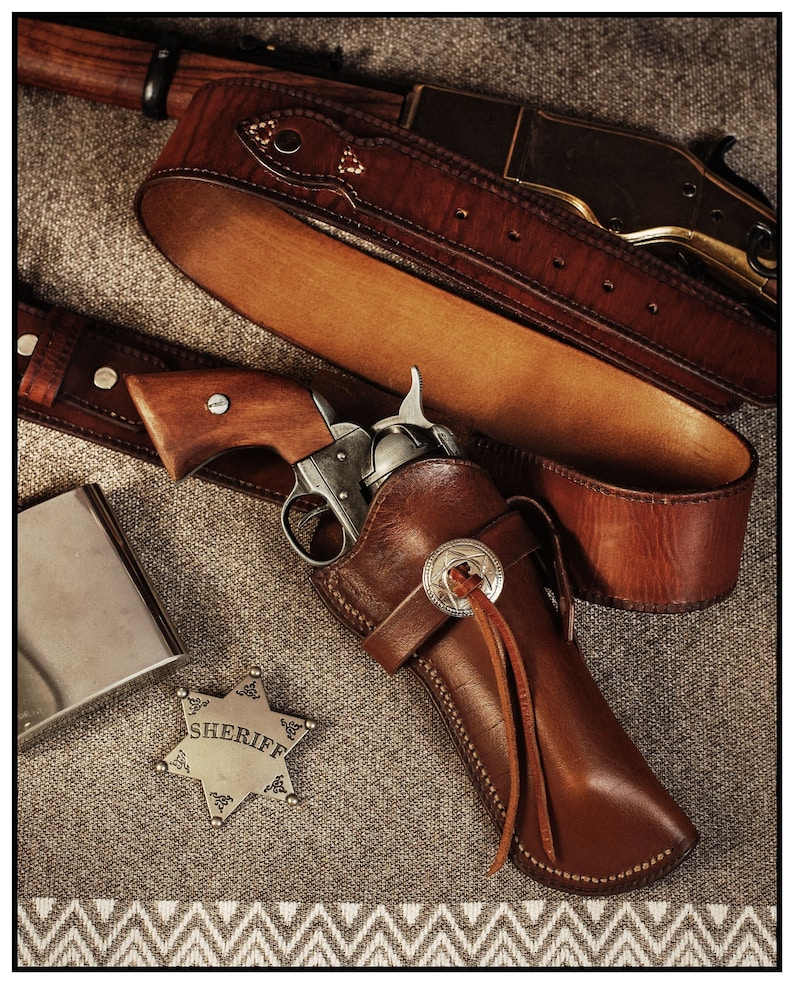 The "mescal" Peacemaker Holster, Colt SAA M 1873, Handmade Natural ...