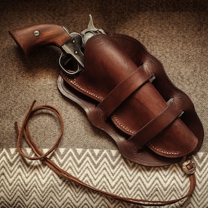 The "mesquite" Rig, Mexican Double Loop Holster, Colt SAA M 1873 ...
