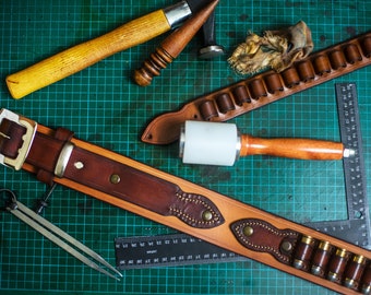 The mesquite Rig, Mexican Double Loop Holster, Colt SAA M 1873 ...