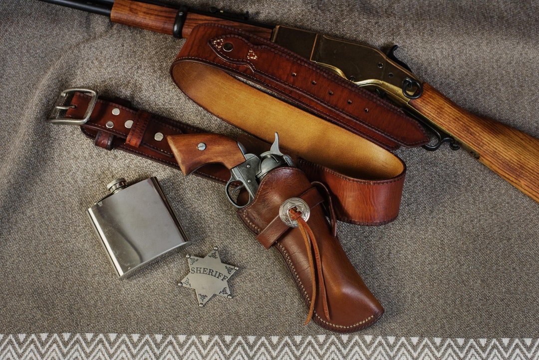 The "mescal" Peacemaker Holster, Colt SAA M 1873, Handmade Natural ...