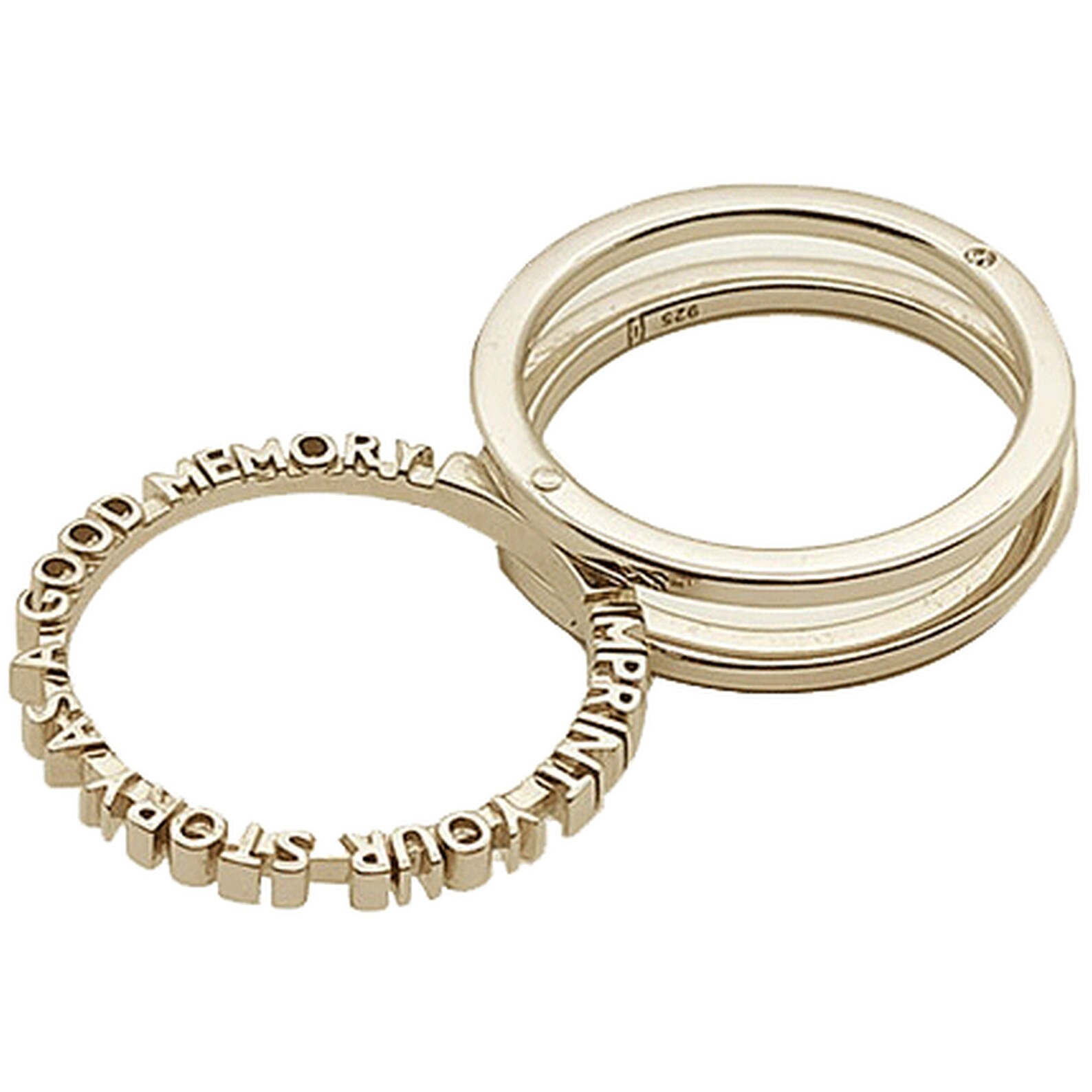 Customized Gold Rings With Hidden Messages. Perfect as a Memorial Ring ...