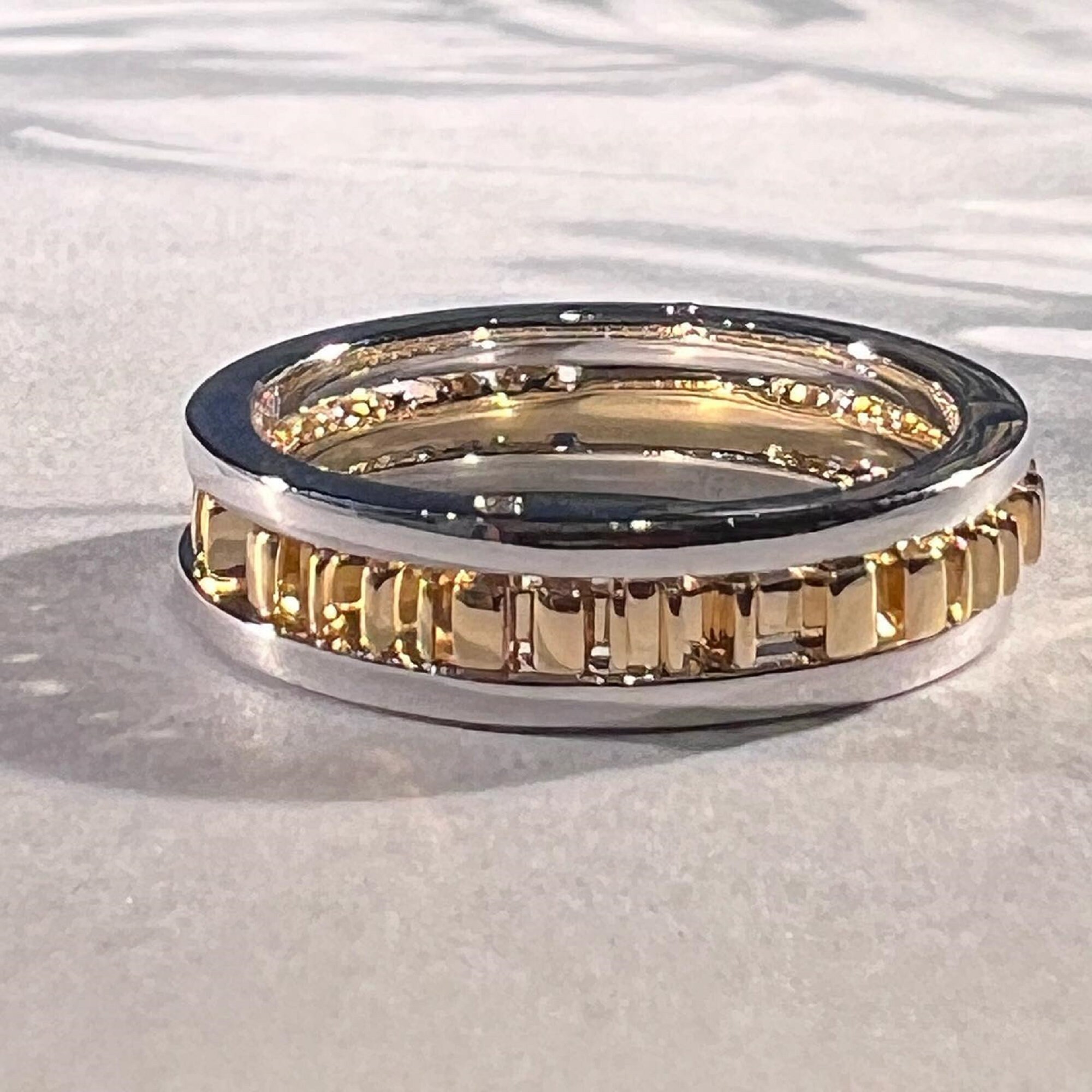 Customized Gold Rings With Hidden Messages. Perfect as a Memorial Ring ...