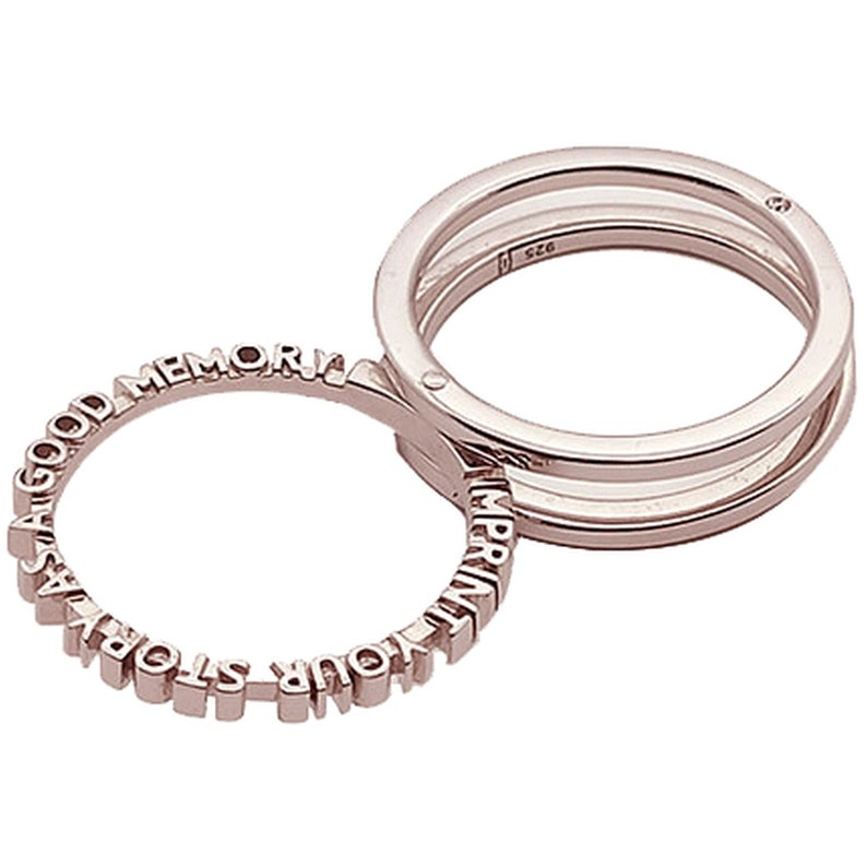 Customized Gold Rings With Hidden Messages. Perfect as a Memorial Ring ...