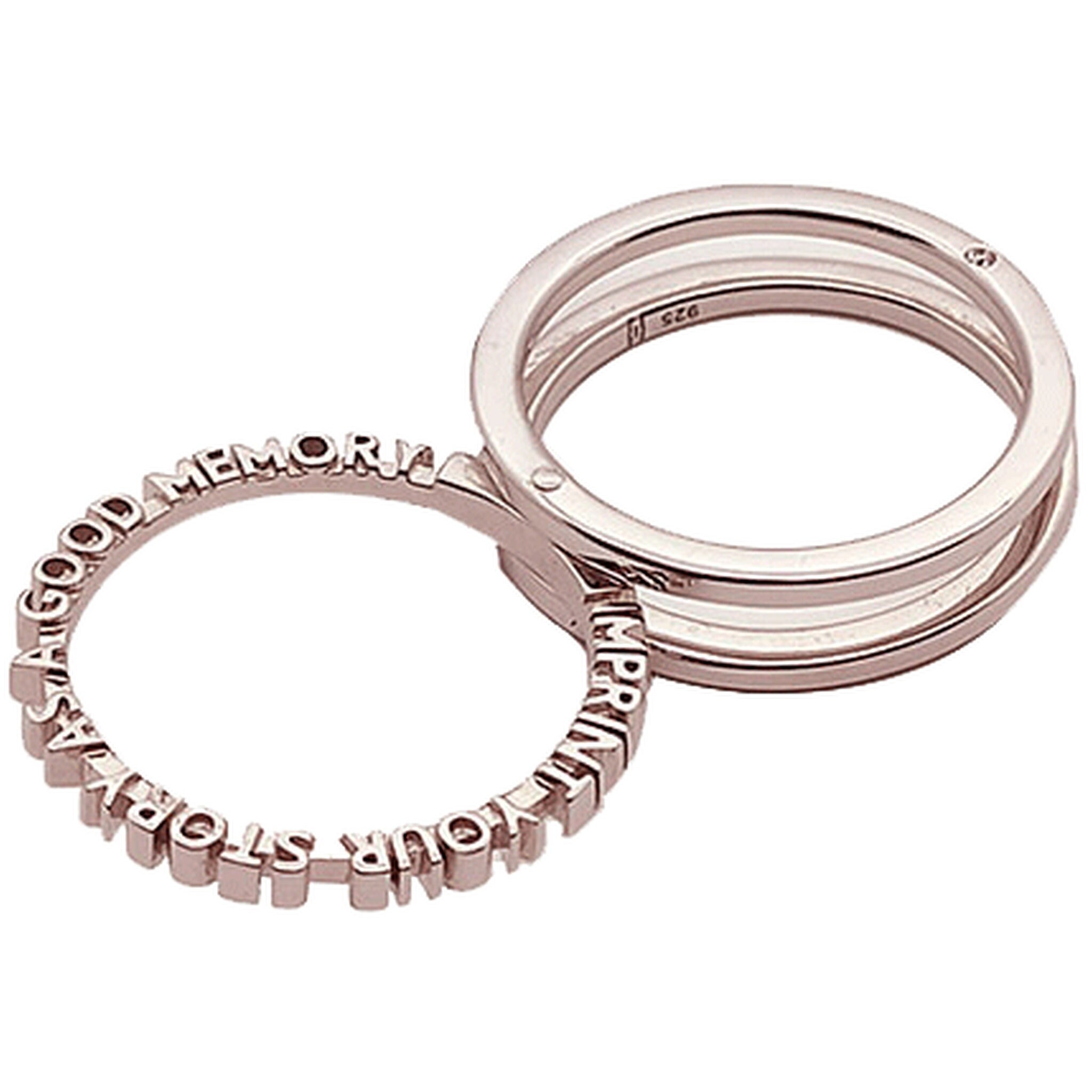 Customized Gold Rings With Hidden Messages. Perfect as a Memorial Ring ...