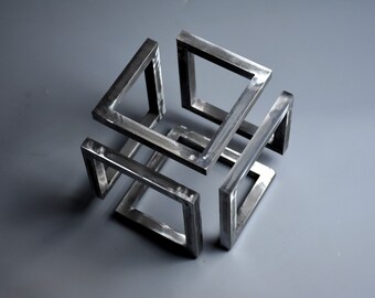 Steel Cube | Etsy
