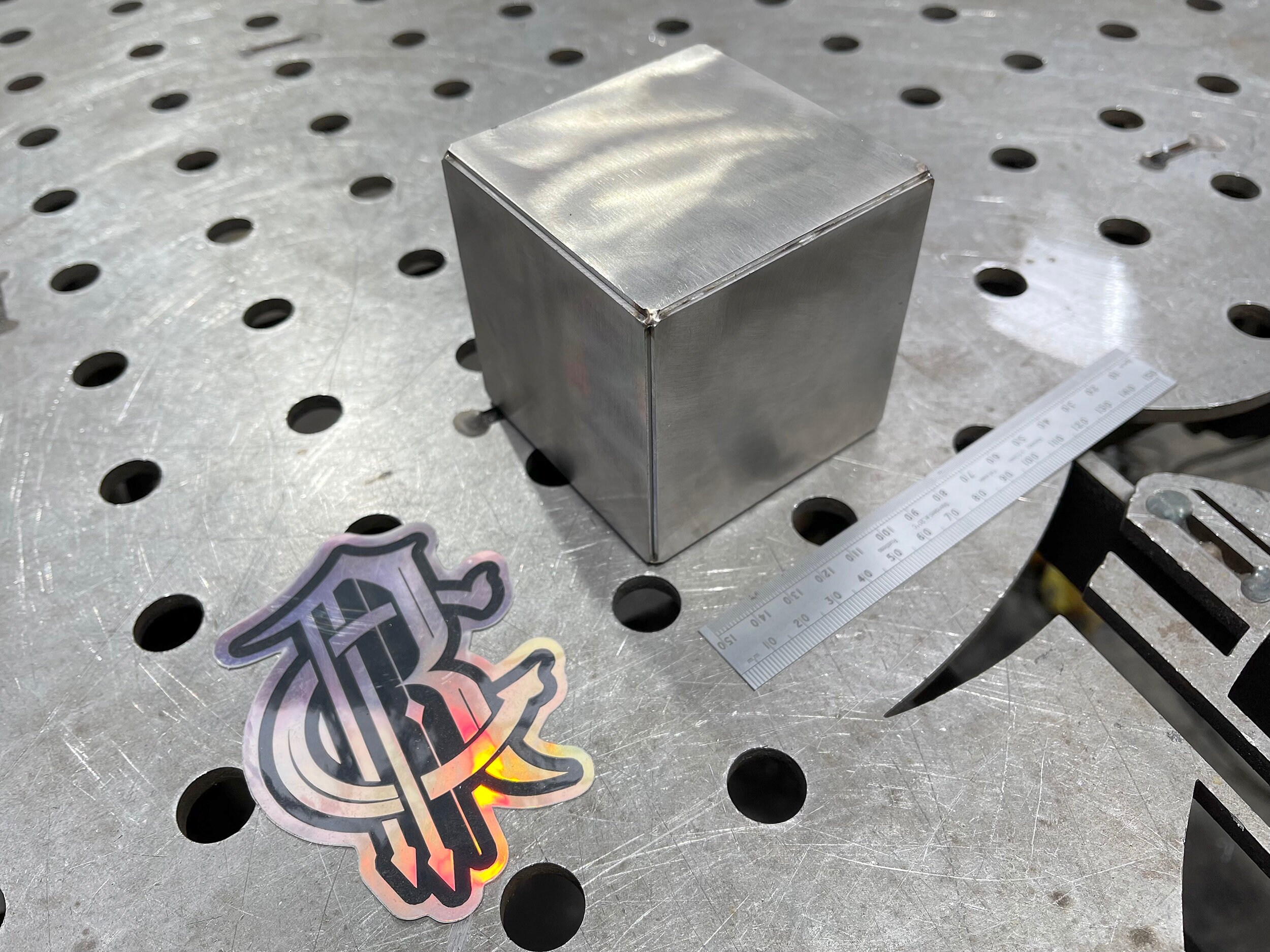 Home & Hobby Model Making 75mm Cube TIG Welding Kit Craft Supplies ...