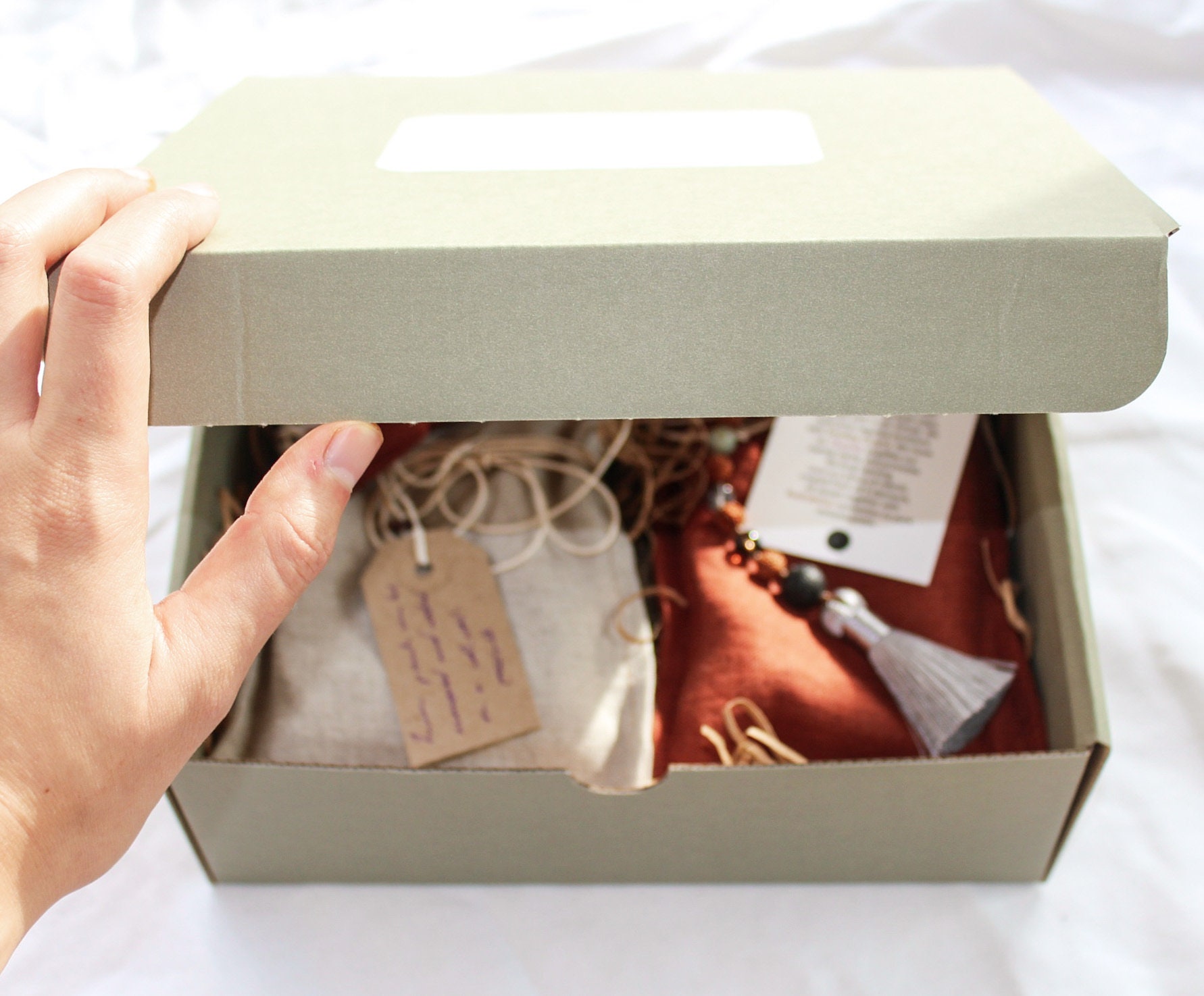 Unity Box DHARMA Gift Box for Two With Crystal Japa Charms - Etsy