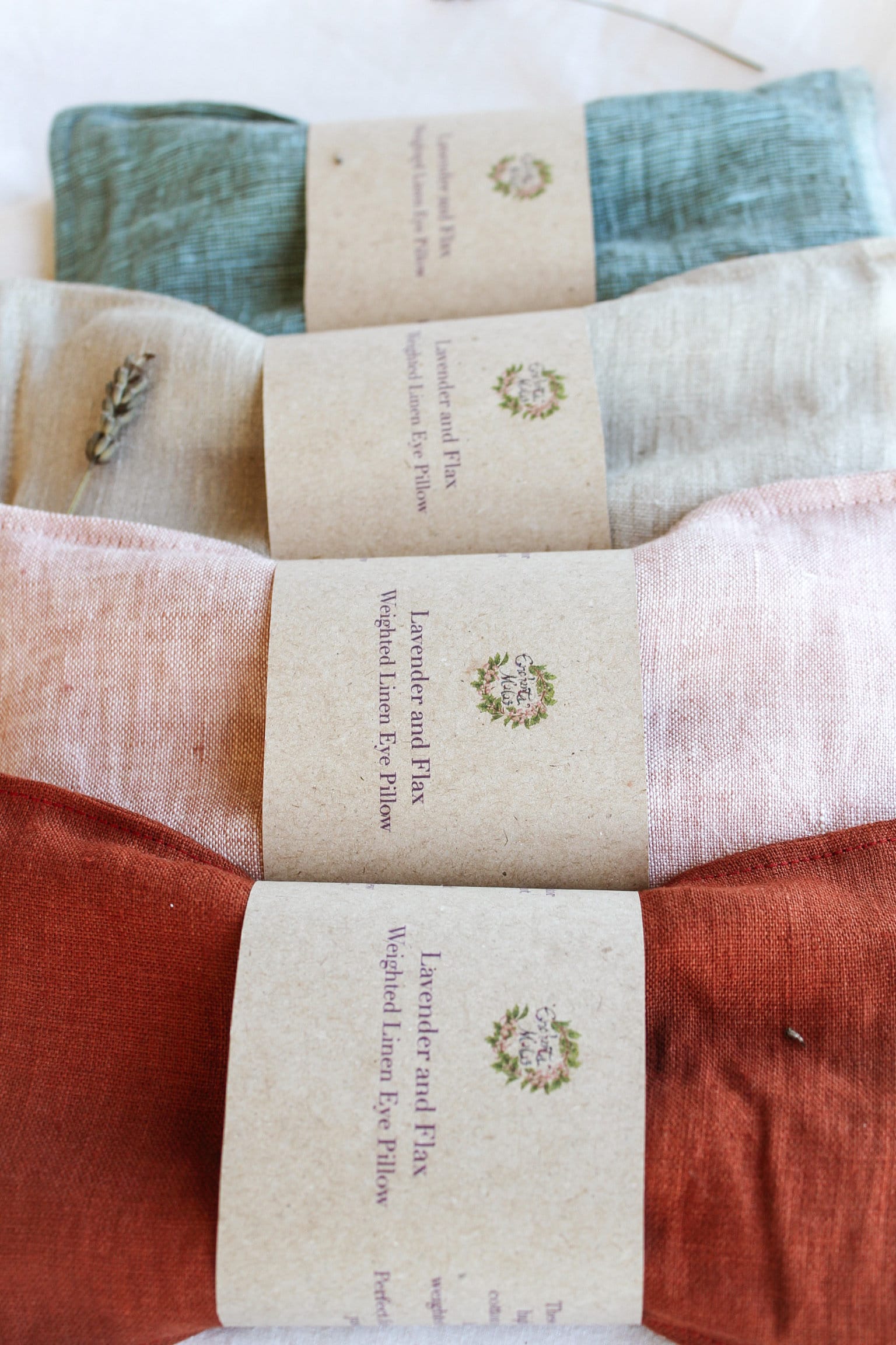 Weighted, Lavender Linen Eye-pillow (washable) ,, Eye Mask, Yoga ...