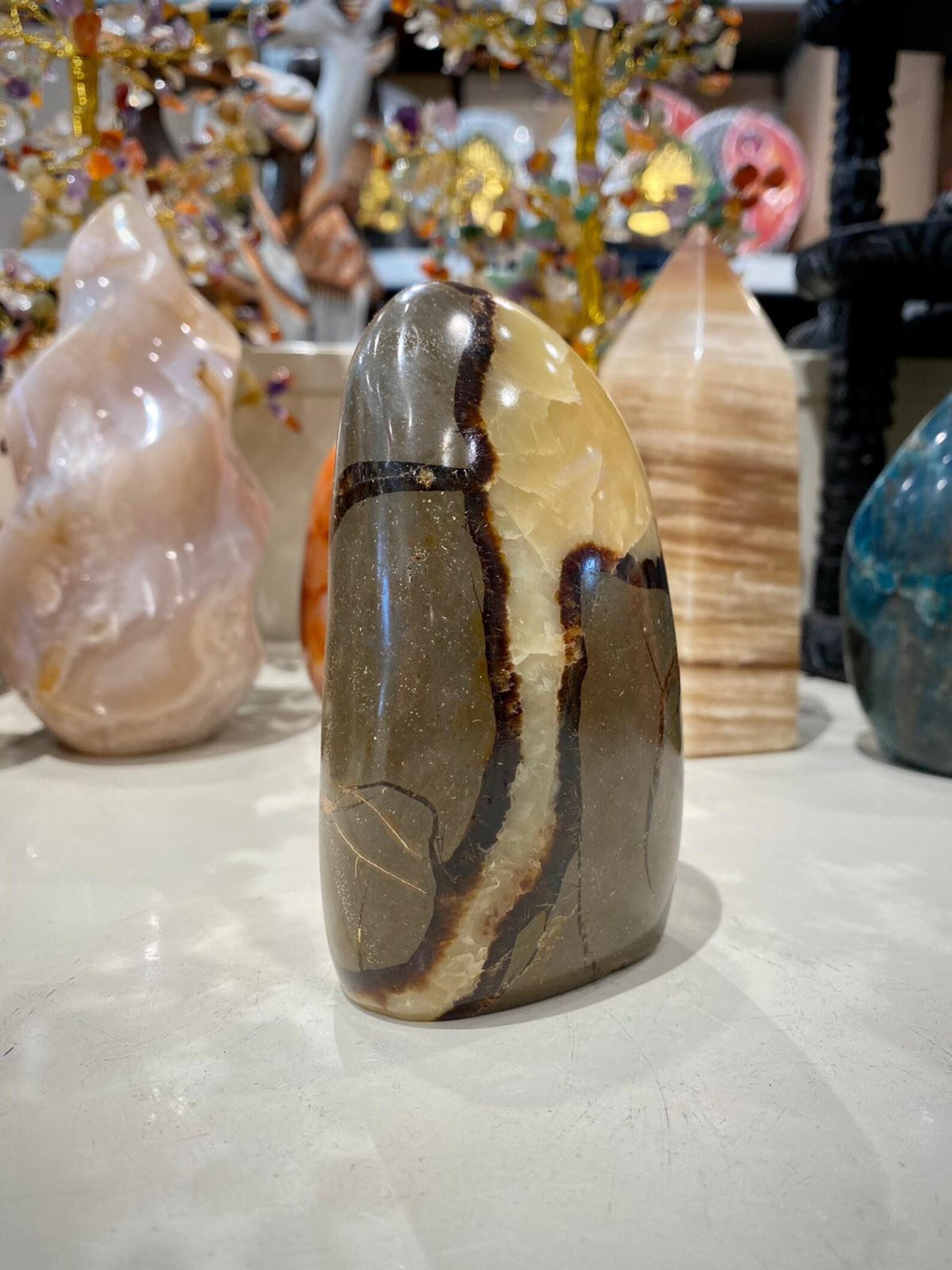 Septarian Crystal Dragon Eye Stone Healing Crystals Dragon 4 - Etsy