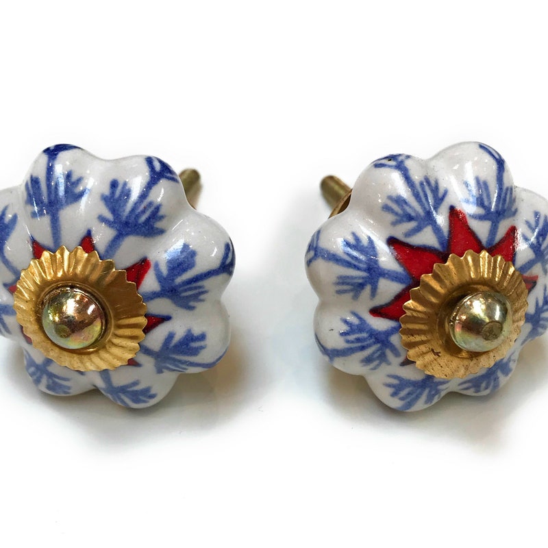 Red Knobs - Etsy