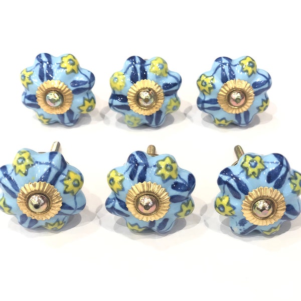 Floral Knobs - Etsy