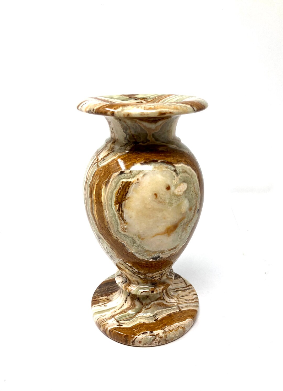 Large Marble Vase Statue Natural Stone Hand Carved Decor - Etsy