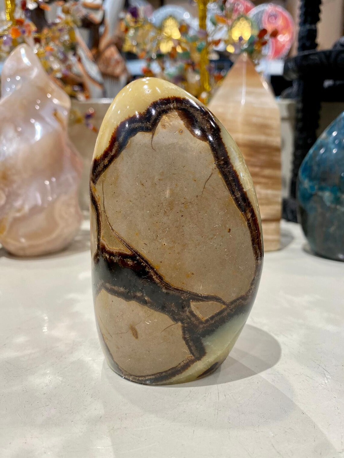 Septarian Crystal Dragon Eye Stone Healing Crystals Dragon 4 - Etsy