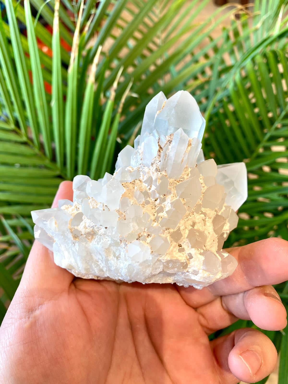 Crystal Quartz Geode Clear Rock Healing Crystal Yoga Reiki | Etsy