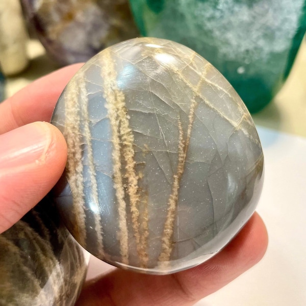 Grey Moonstone - Etsy