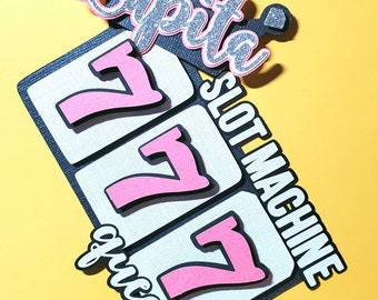 Slot Machine Topper - Etsy