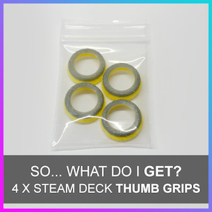 Steam Deck OLED / LCD Two-tone Thumb Grips - Fully Functional ...