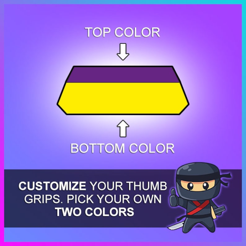 Steam Deck OLED / LCD Two-tone Thumb Grips - Fully Functional ...