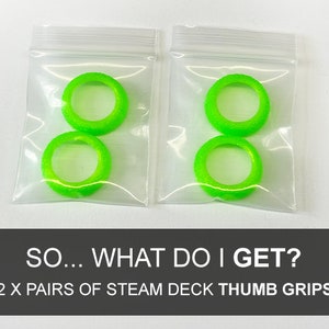 Steam Deck OLED / LCD Thumb Grips - Fully Functional Capacitive Touch ...