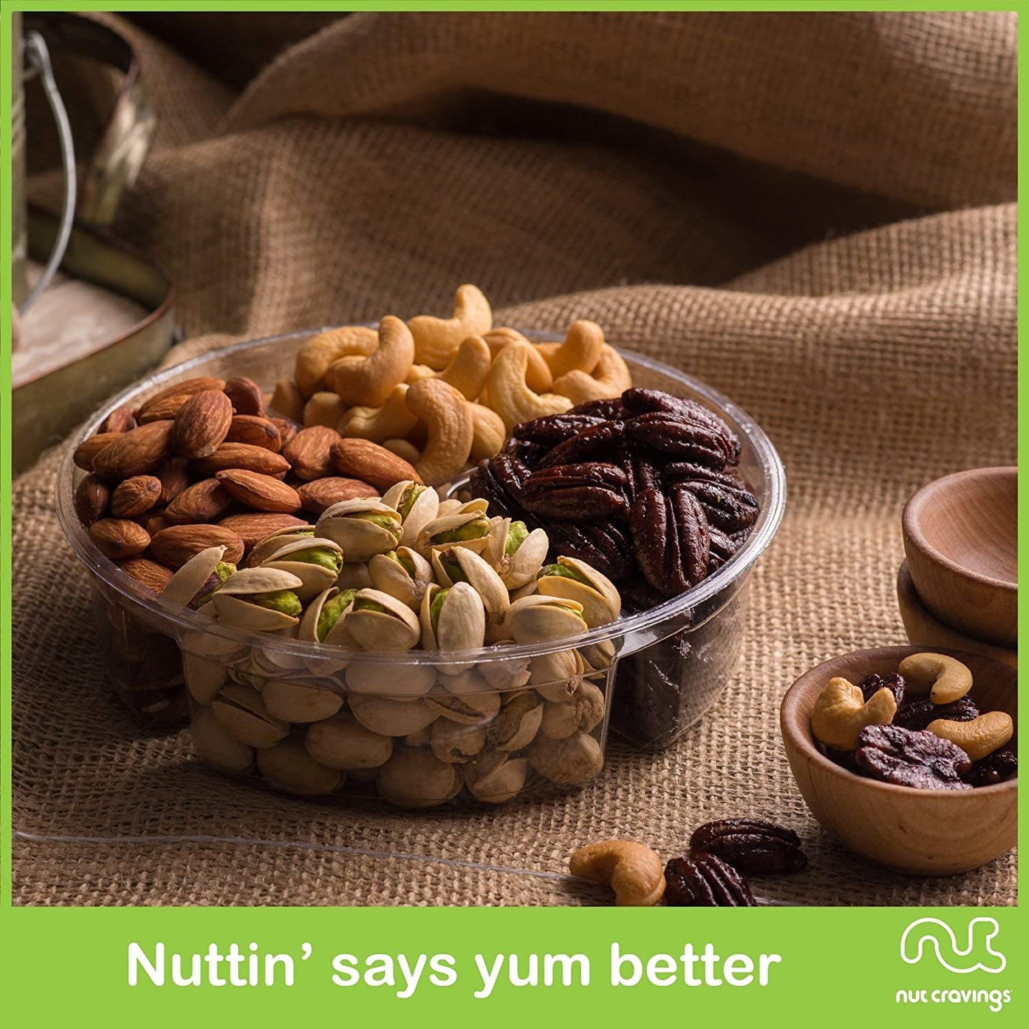 Deluxe Mixed Nuts Gift Basket: A Perfect Present for Any Occasion in a ...