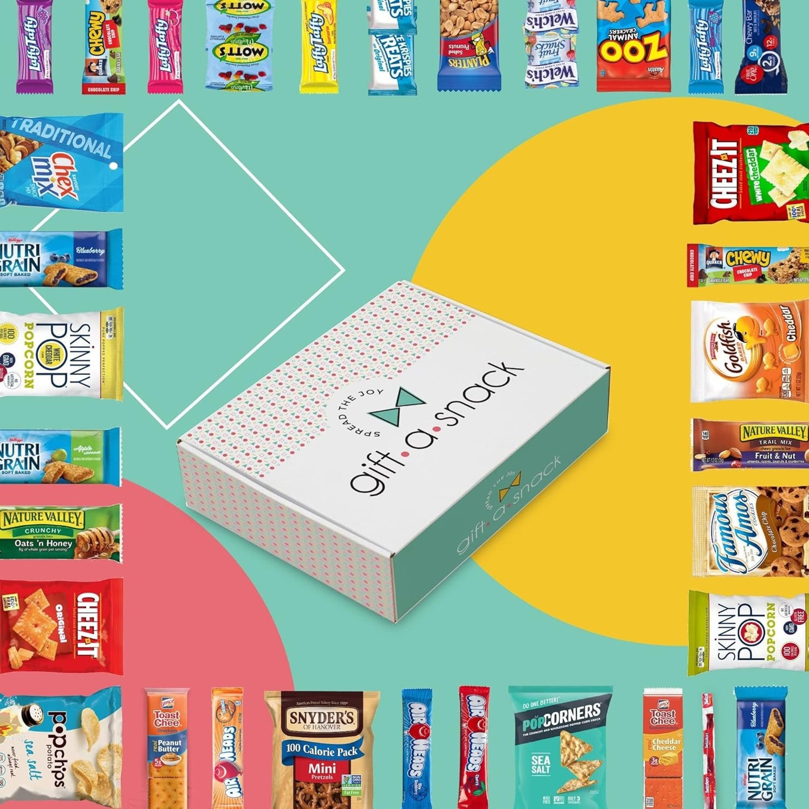 Christmas Candy Stocking Stuffers Holiday T Basket Healthy Snack Box Care Package Greeting