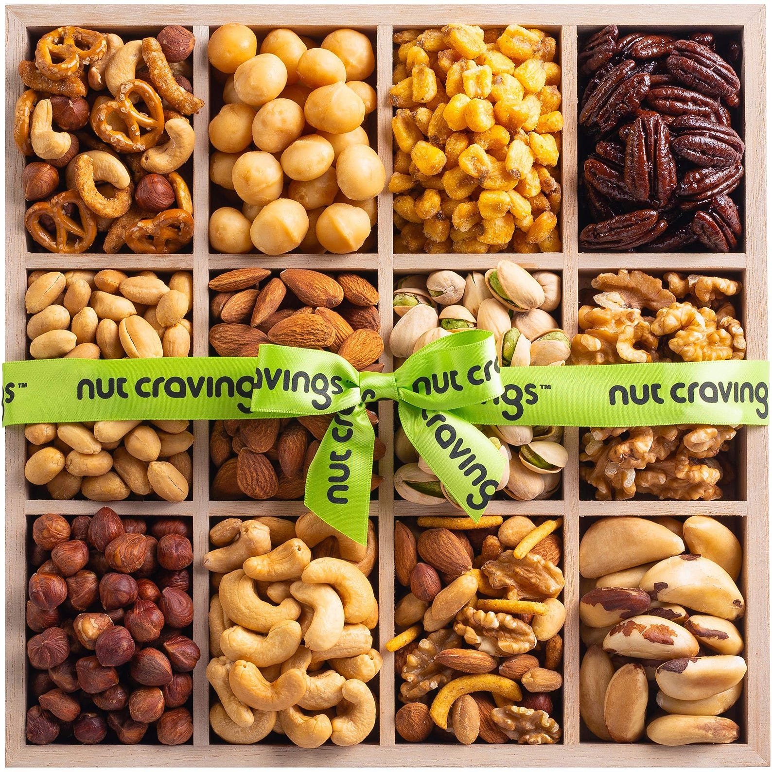 NUT CRAVINGS Gourmet Collection - Holiday Christmas Mixed Nuts Gift ...