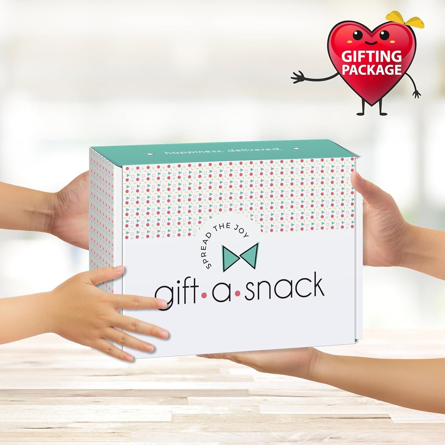 Gift A Snack - Healthy Snack Box Variety Pack Care Package + Greeting ...