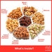 Delightful Holiday Treat: Red Gold Mixed Nuts Gift Basket Perfect Gift ...