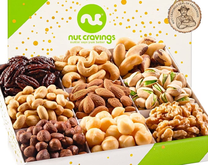 Roasted & Salted Deluxe Nut Mix ~ Always Fresh and Fast Shipping ~ 10 ...