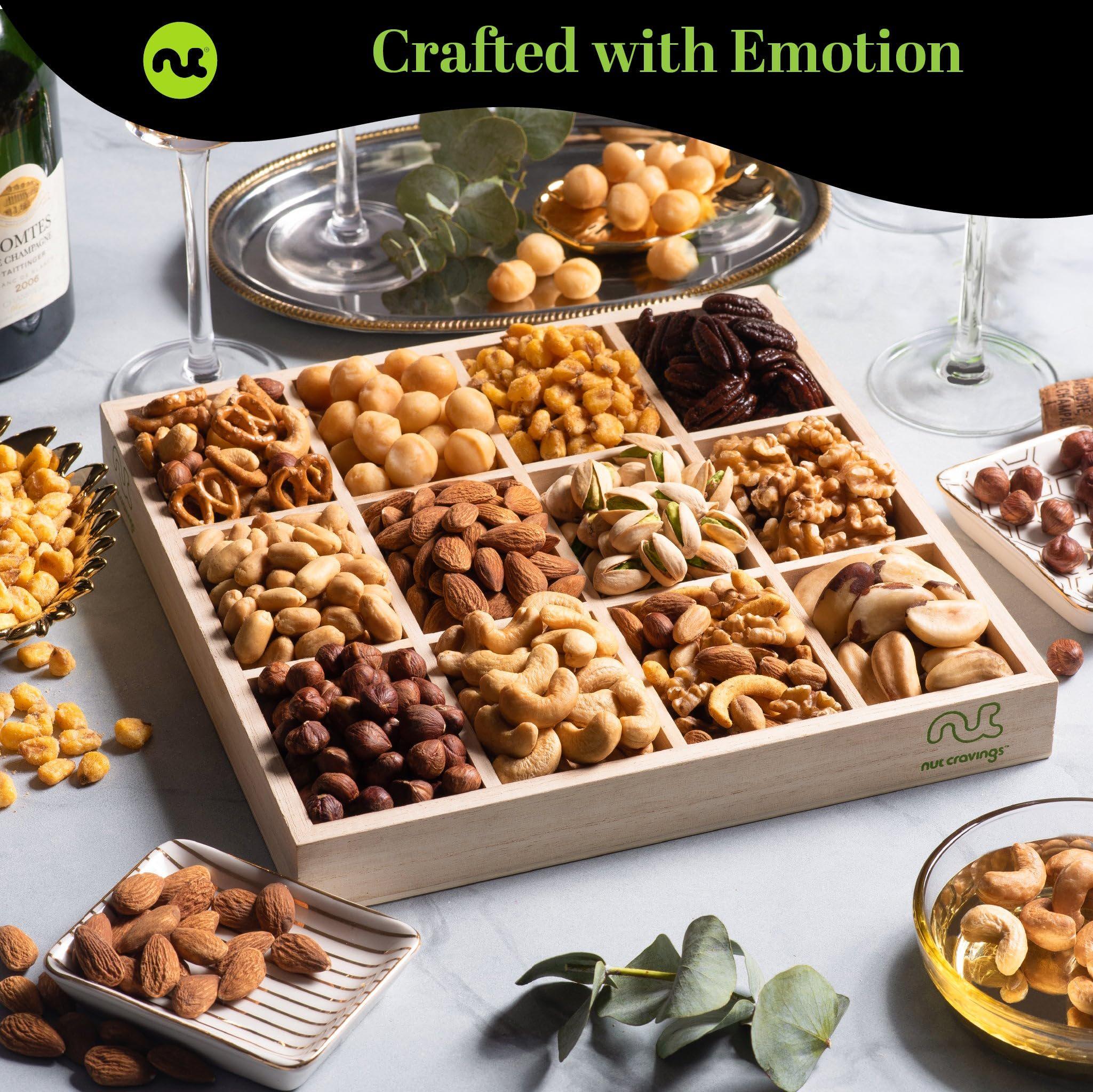 NUT CRAVINGS Gourmet Collection - Holiday Christmas Mixed Nuts Gift ...