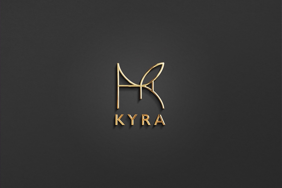 KYRA Name Logo Design Instant Download Premade Logo Minimalist Design ...
