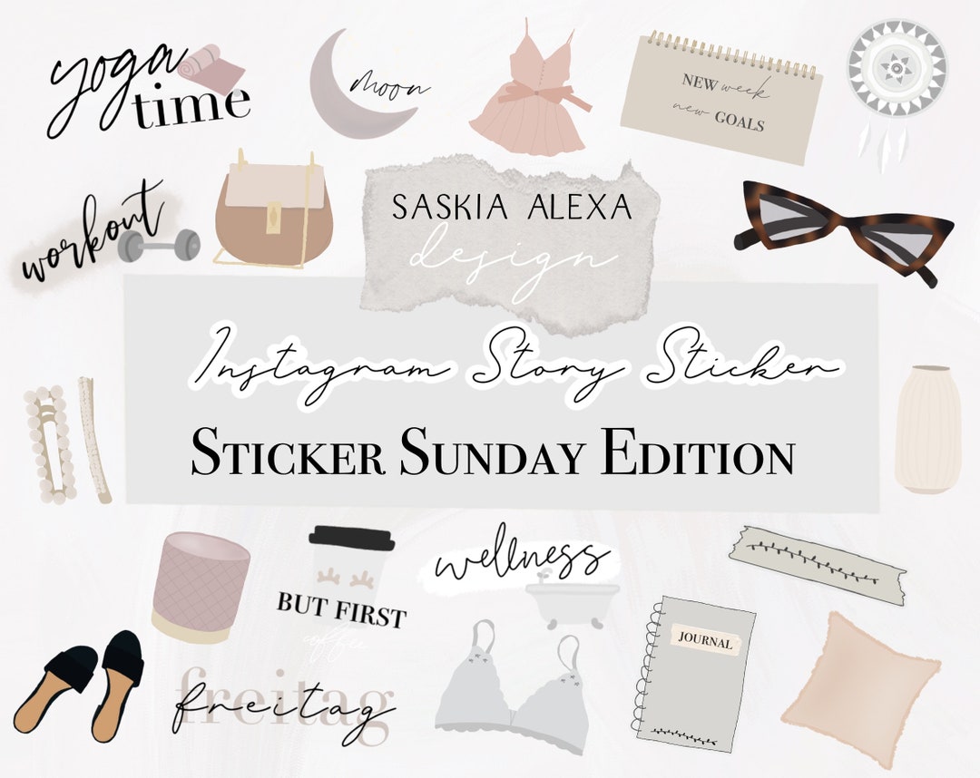 180+ Instagram Story Stickers | Complete Sticker Sunday Edition With ...