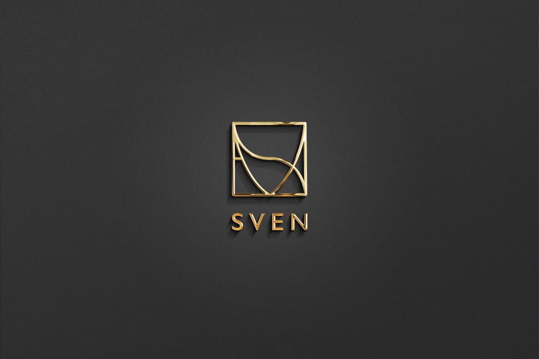 SVEN Name Logo Design Instant Download Premade Logo Minimalist Design ...