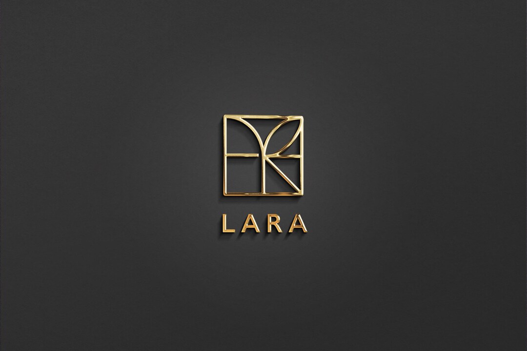 LARA Name Logo Design Instant Download Premade Logo Minimalist Design ...