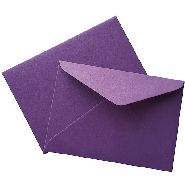 Purple Envelope - Etsy