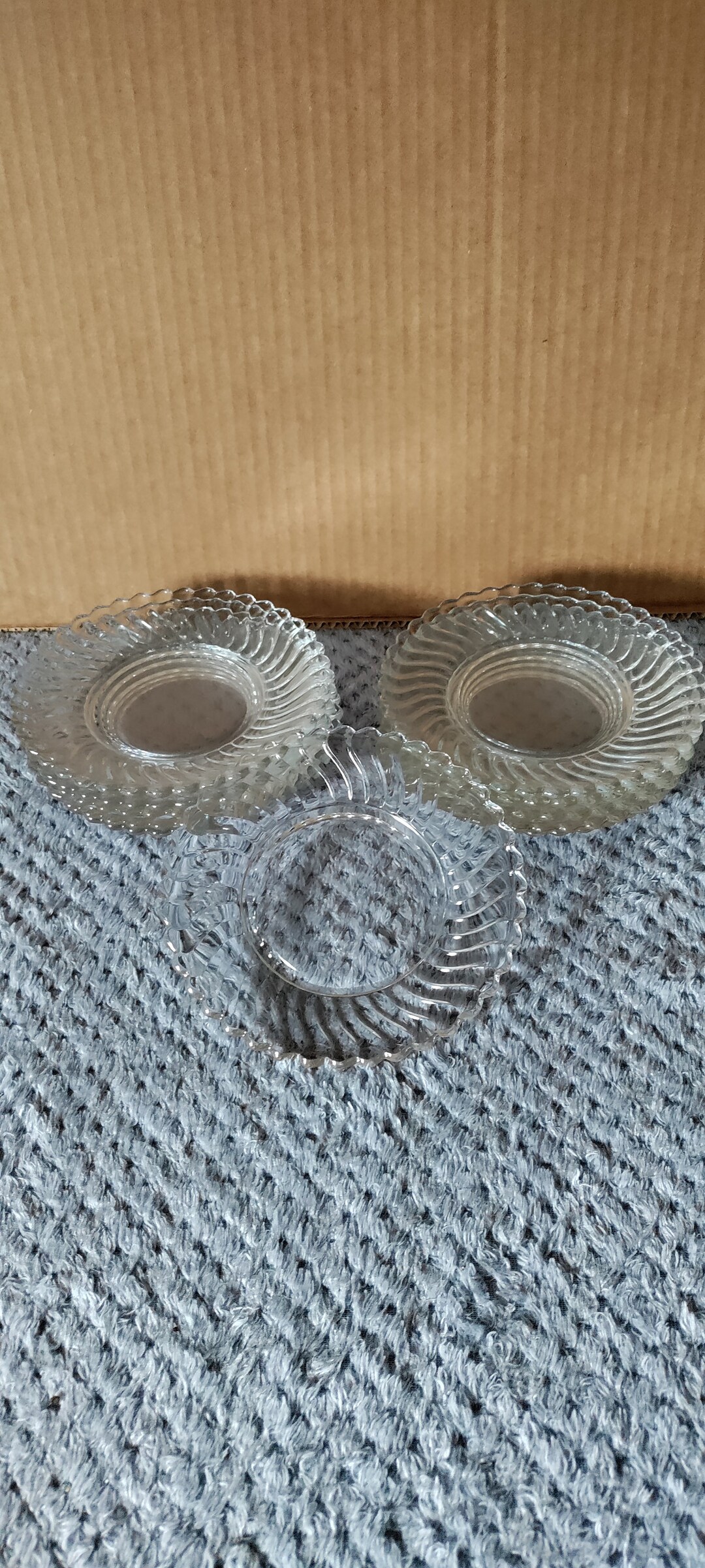 Set of 11 ~ Fostoria Clear Crystal Colony 6" Bread Butter/dessert ...