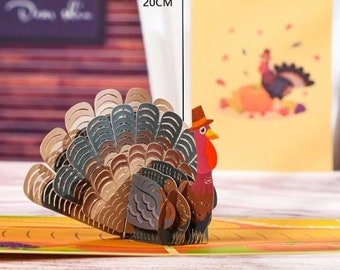 Chicken Pop up Card - Etsy