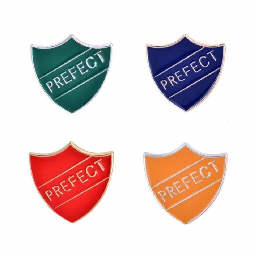 Prefect Badges Redbluegreen or Yellow - Etsy