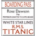 Personalised Titanic Bookmarks - Etsy UK