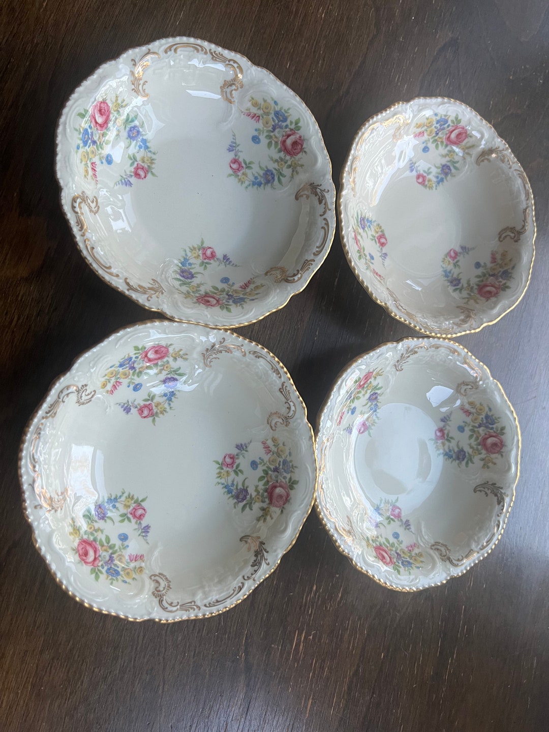 Rosenthal Sanssouci Diplomat Set of 4 Dessert Ice Cream Bowls - Etsy