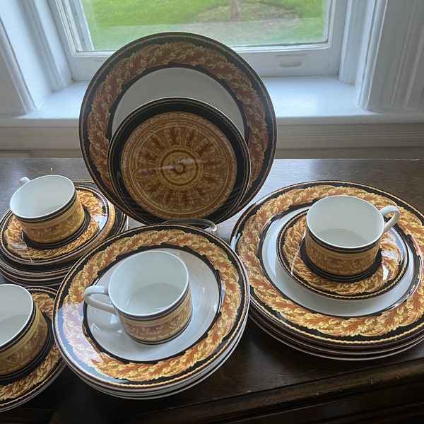 Baroque Dinnerware Set - Etsy