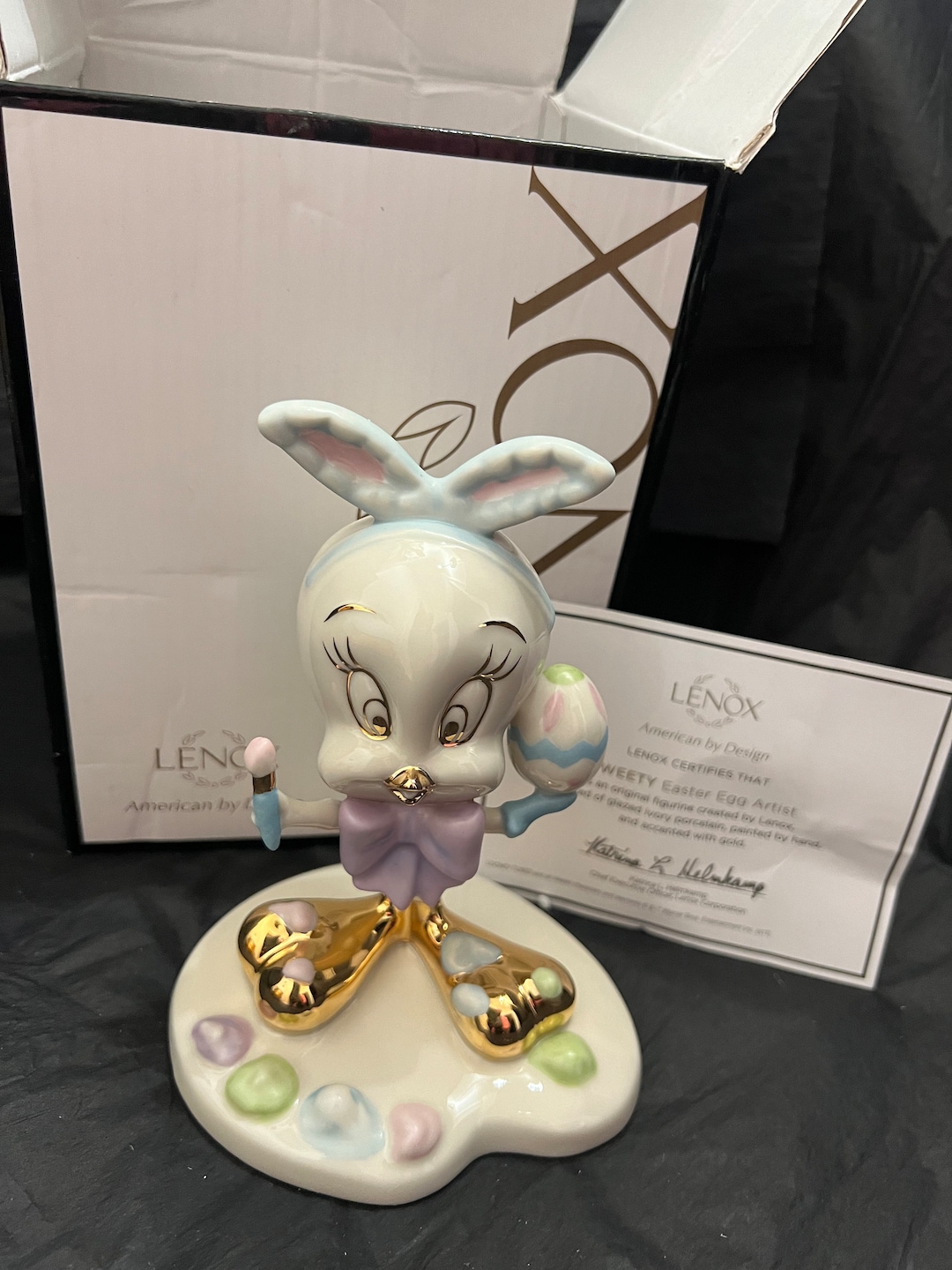 Lenox TWEETY BIRD Easter Egg Artist Gift New in Box With COA ,looney ...