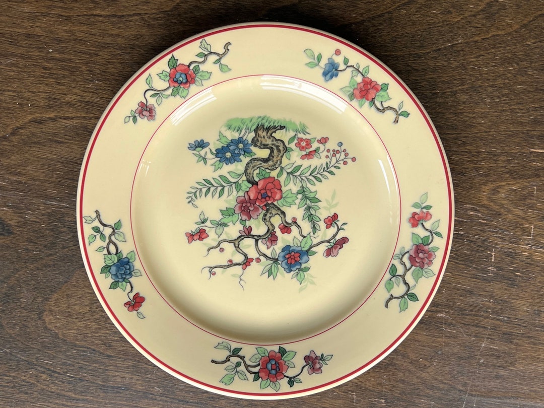 Buffalo Pottery Colorido Ware Pattern Restaurant Ware Indian Tree ...