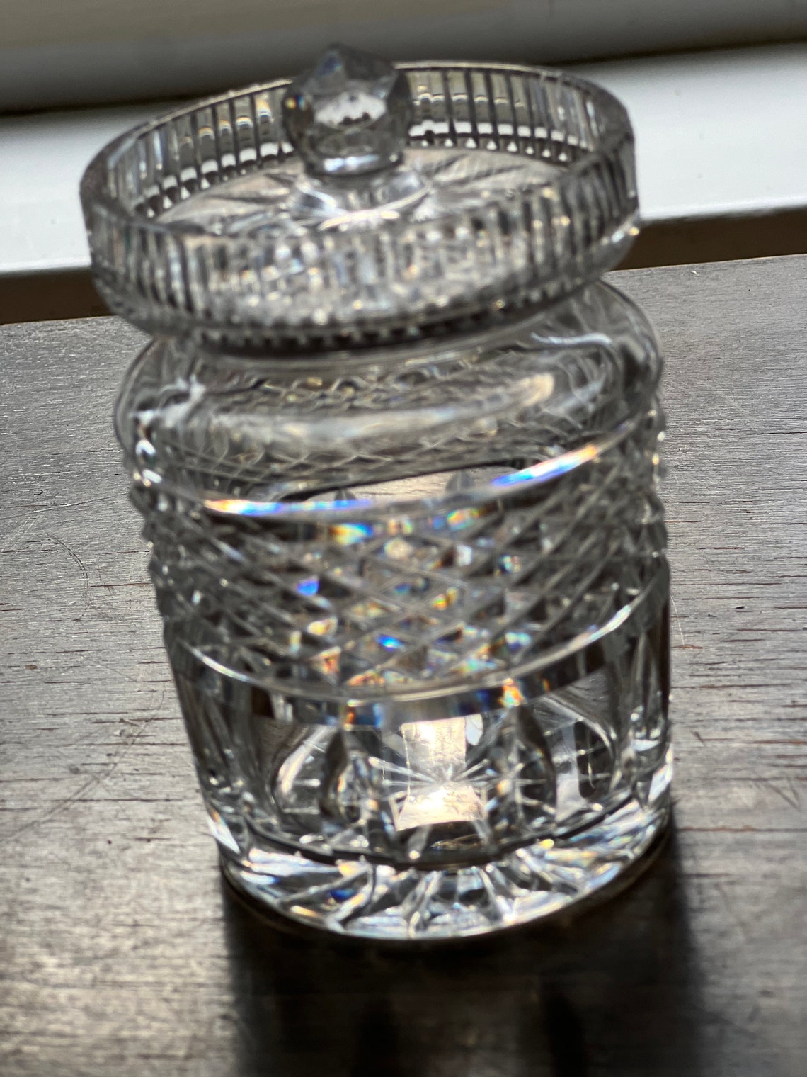 Waterford Crystal Honey Jelly Jam Jar With Lid, 4 .75IN - Etsy