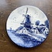 Vintage Delft Blue Windmill Hand Painted Holland Plates Your Choice - Etsy